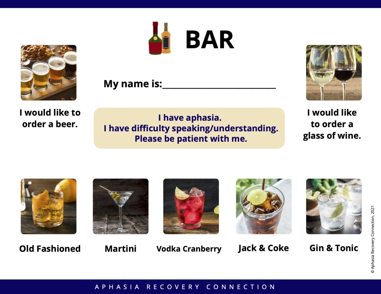 Talk Tools | Aphasia Recovery Connection