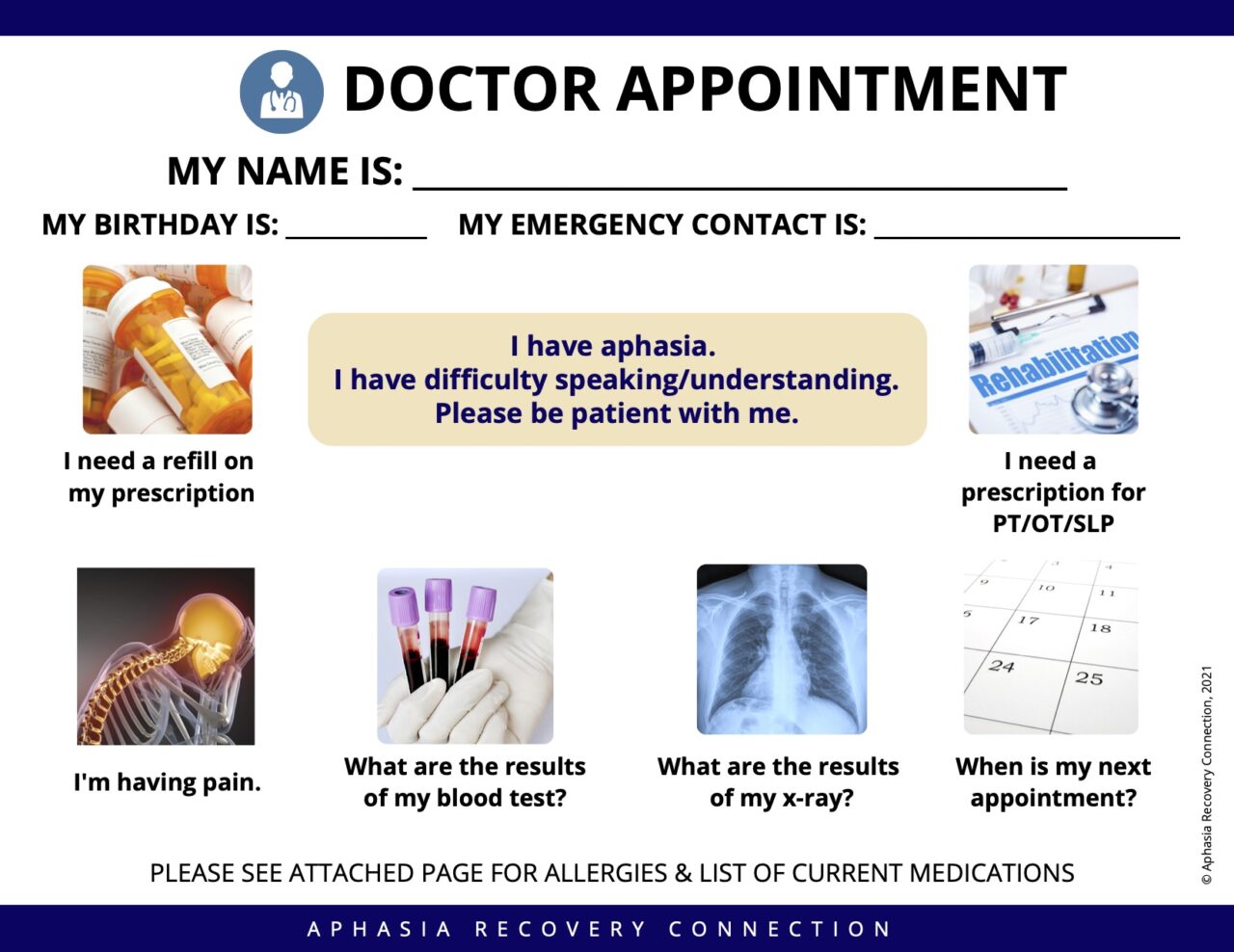 Talk Tools | Aphasia Recovery Connection