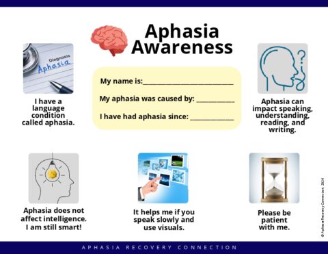 Talk Tools | Aphasia Recovery Connection